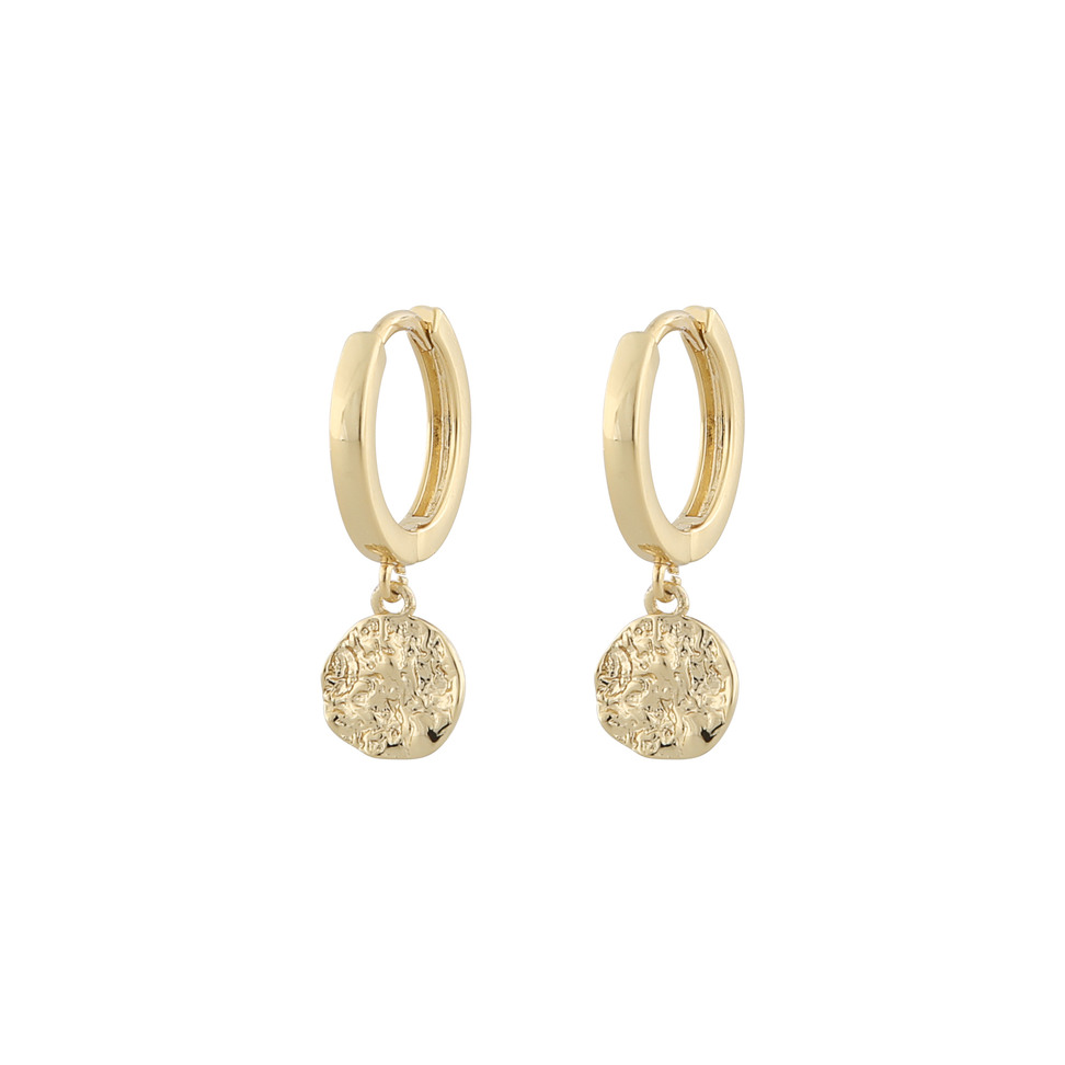 Rue Ring Earrings - plain g