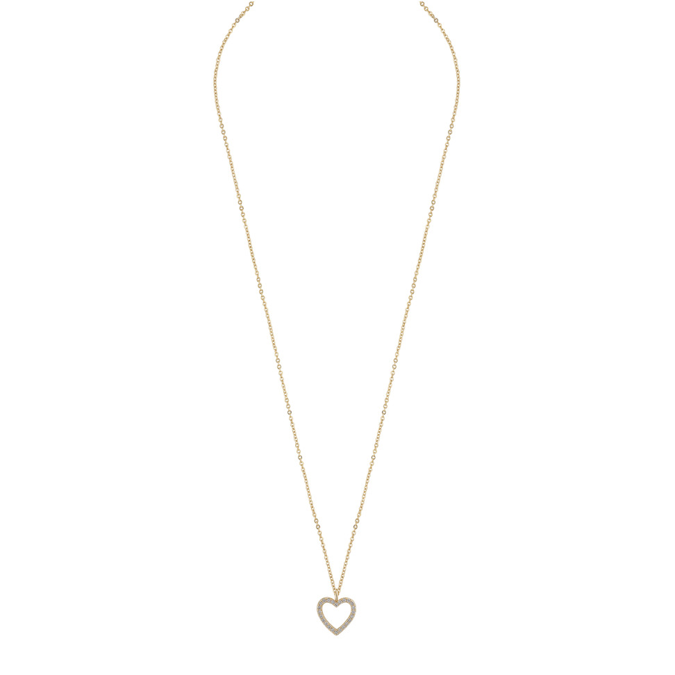 Valentina Pendant Necklace - g/clear