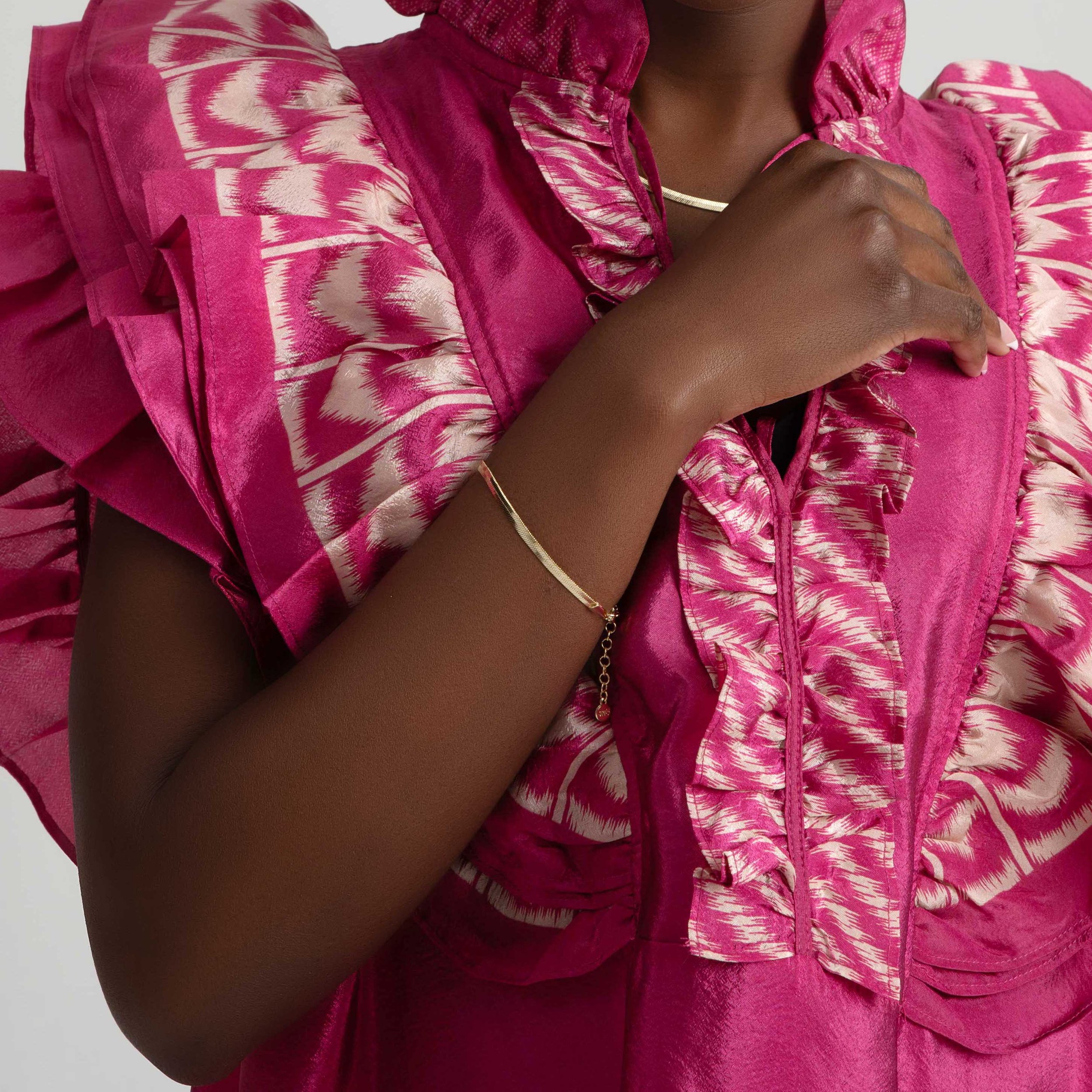 Paris Chain Bracelet - plain g