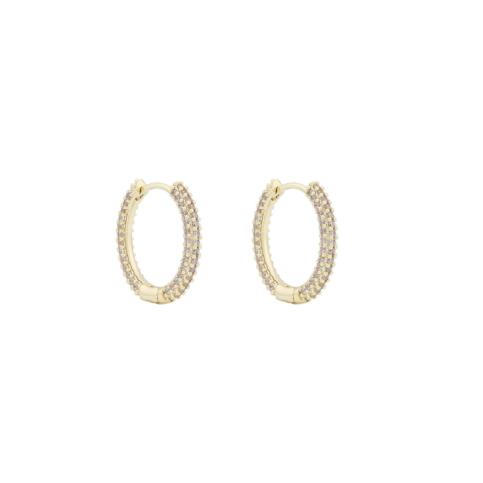North Ring Earring 18mm - g/clear