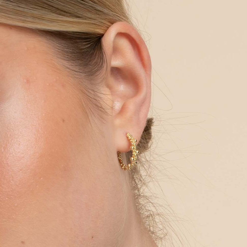 Lise Ring Earring - plain g