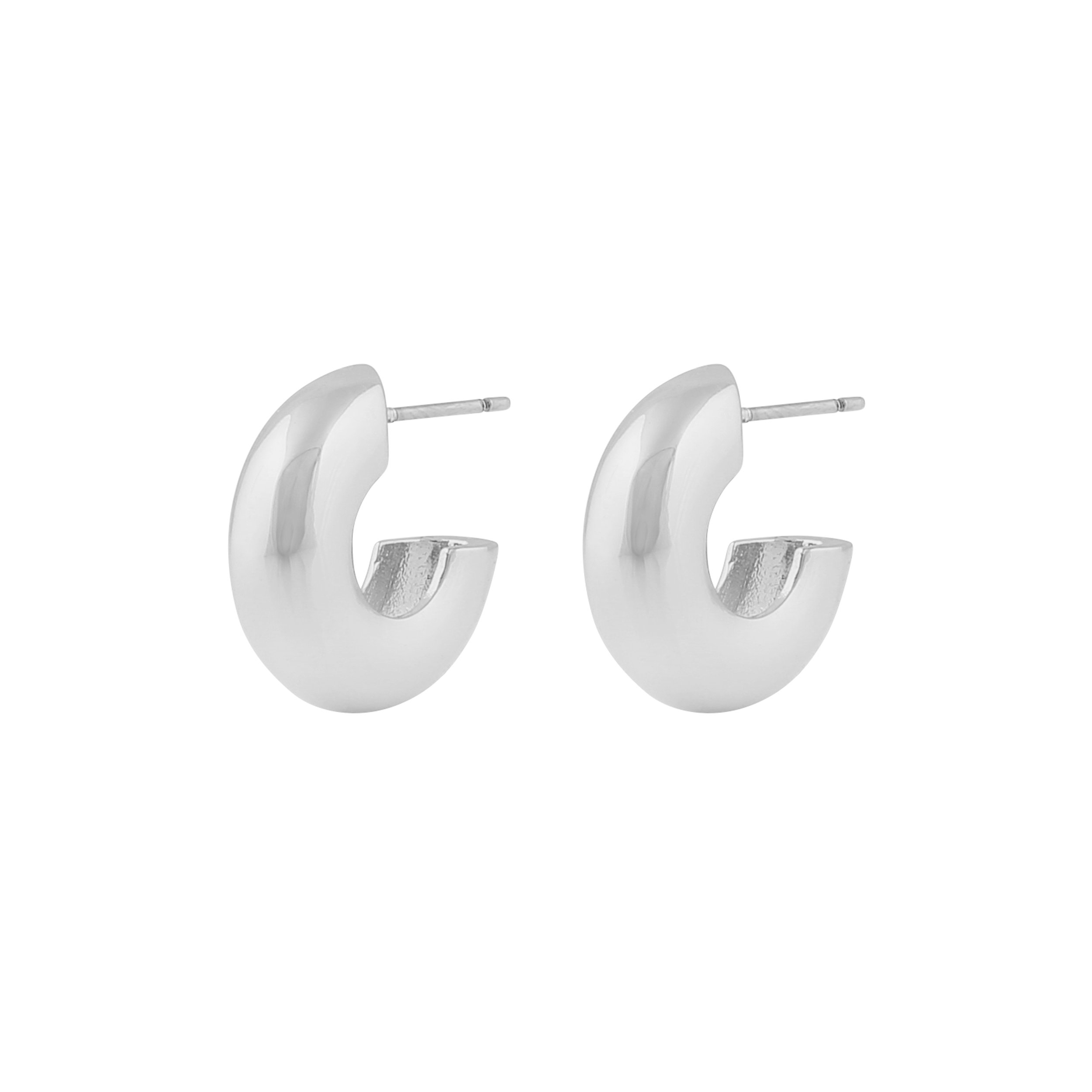 Addison Small Oval Earring - plain s