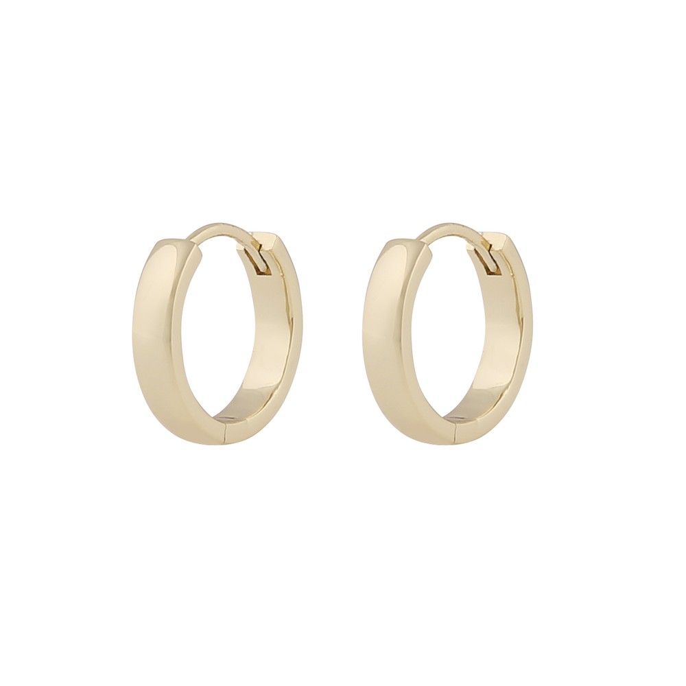 Lara Small Ring Earring - plain g