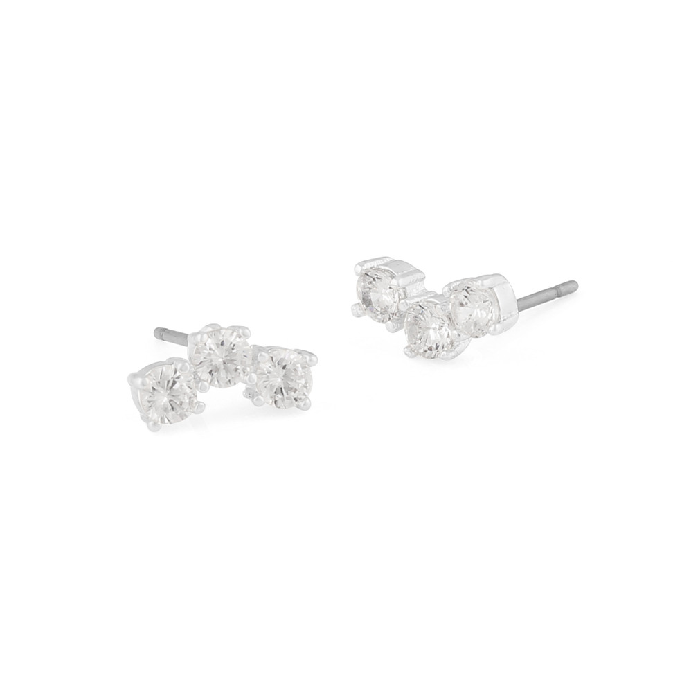 Trinnie Small Earring - Silver Plated