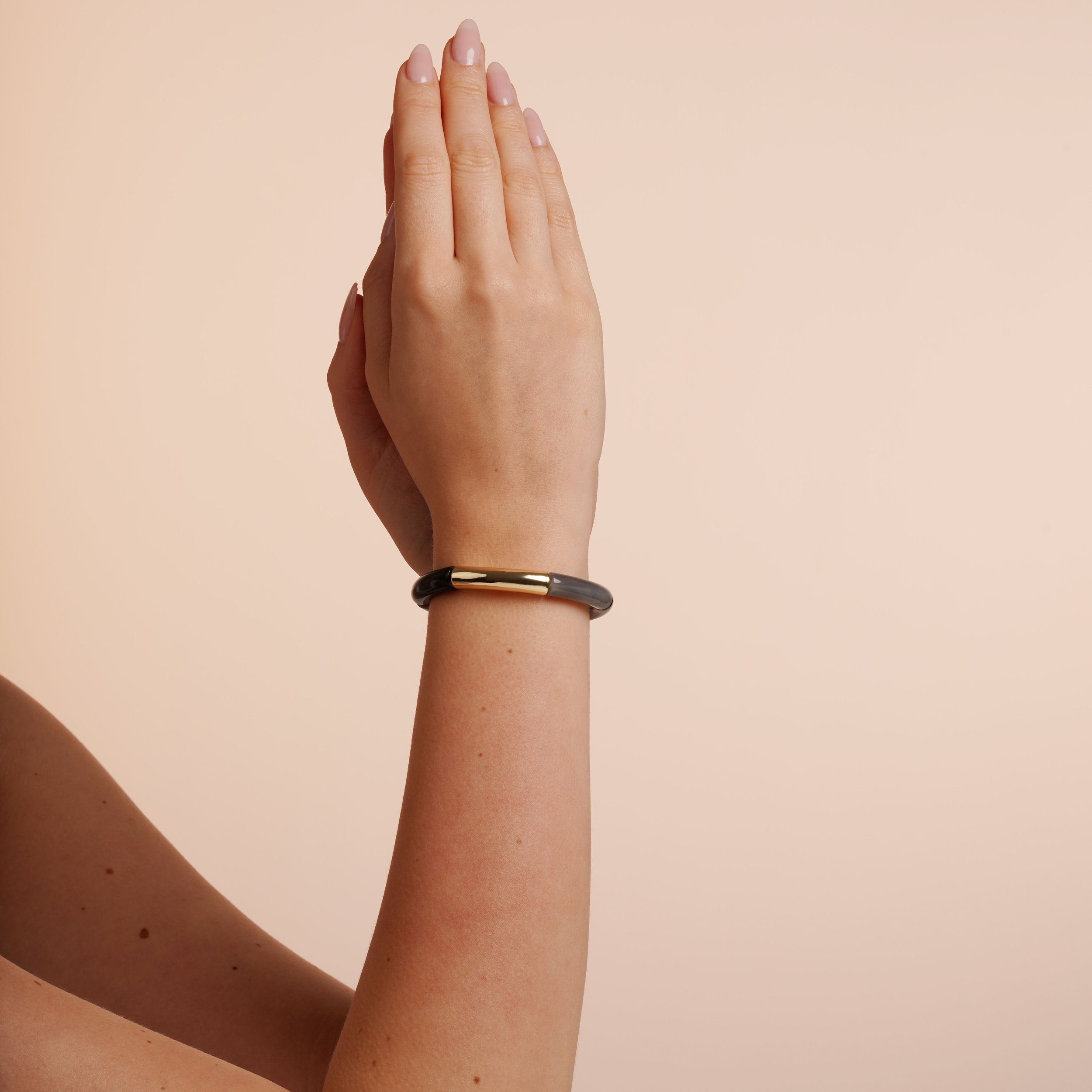 Becky small elastic brace - g/mix grey
