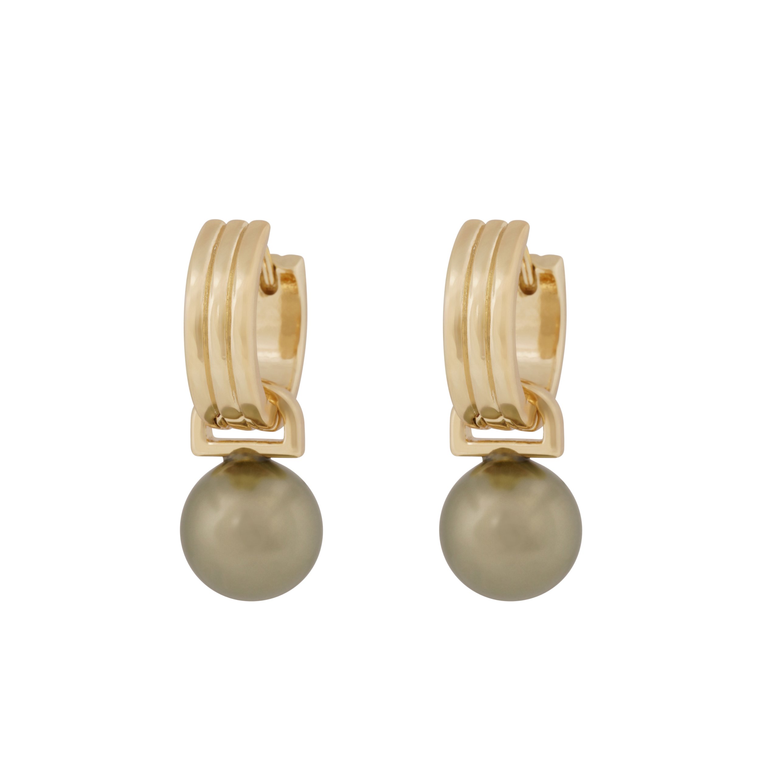 Kaamos pearl ring ear g/green - g/green