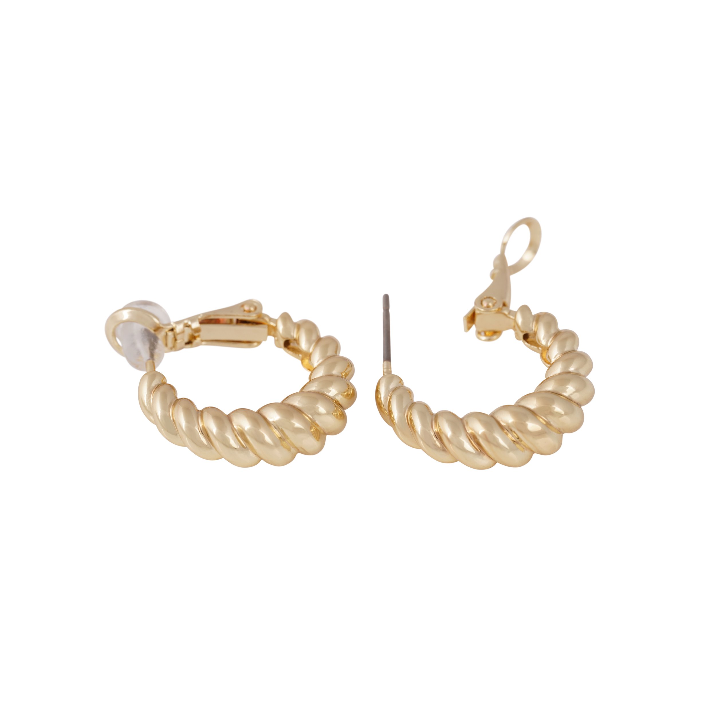 Twist oval ear plain g - plain g