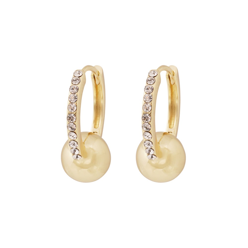 Bennet crystal ring ear g/clear - g/clear